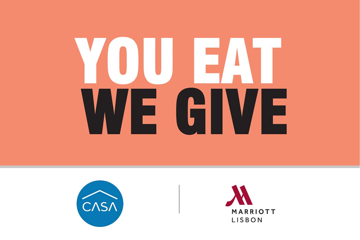 Lisbon Marriott Hotel volta a participar na campanha “YOU EAT WE GIVE ...