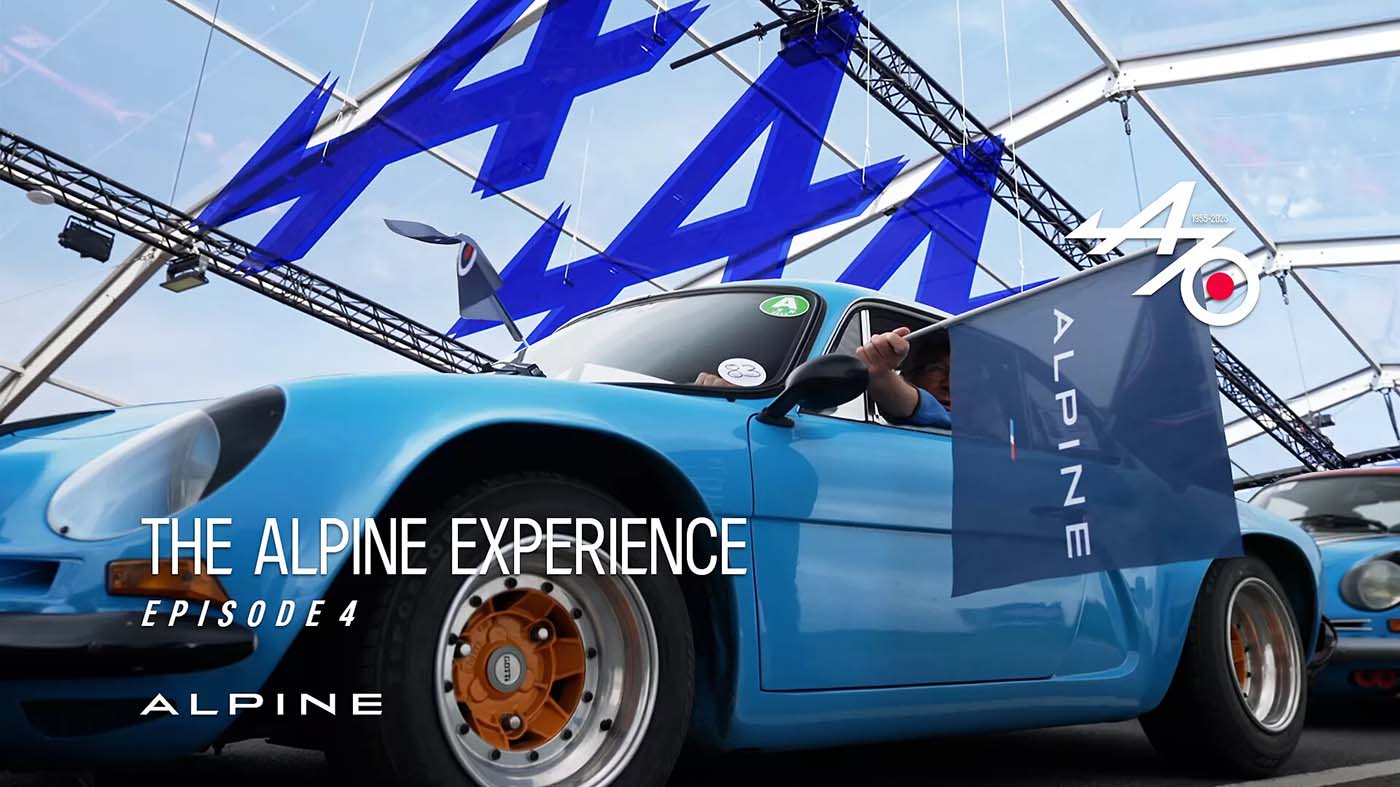 Alpine, 70 anos: Episódio 4 – A emocionante experiência Alpine ...