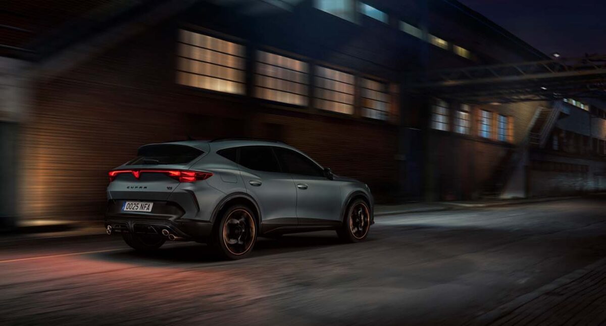 O novo CUPRA Formentor VZ5: o icónico motor de 5 cilindros, agora ...